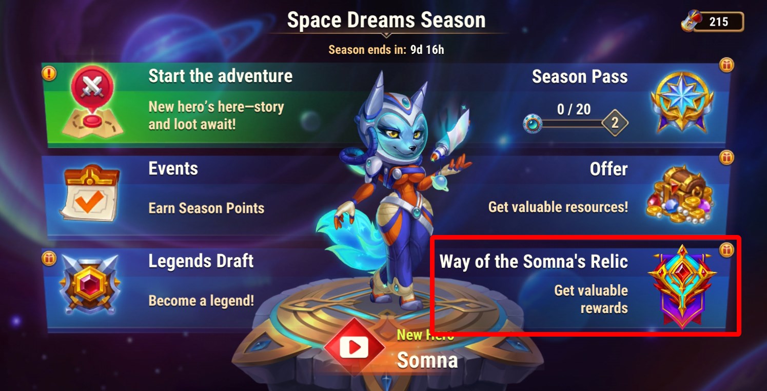 Relics – Hero Wars: Alliance