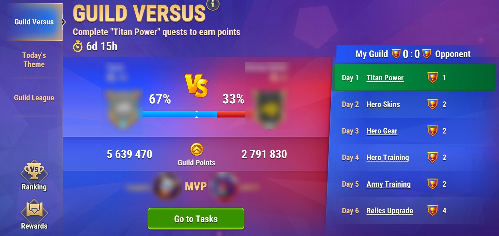 Guild Versus – Hero Wars: Alliance